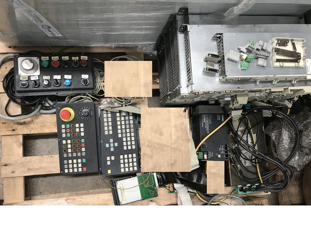 Pacchetto cnc e azionamenti SIEMENS usato RETROFIT